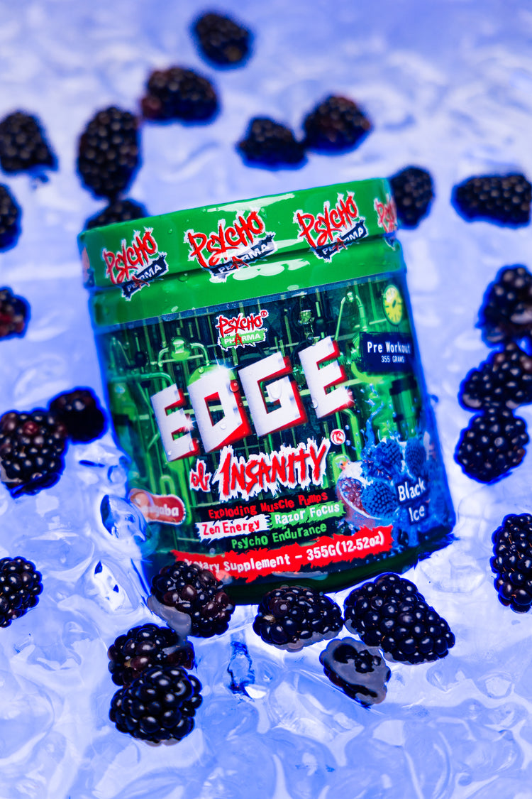 Edge of Insanity by Psycho Pharma | #1 Strongest Pre Workout Supplement